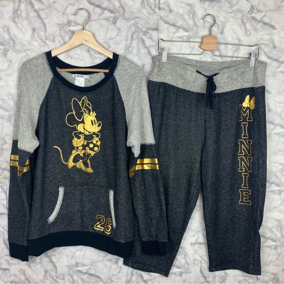 Disney | Tops | Disney Minnie Mouse Lounge Set | Poshmark